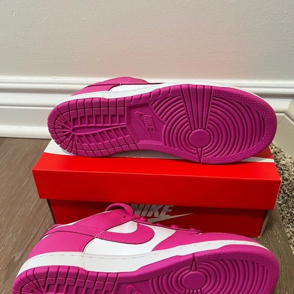 Nike | Shoes | Nike Dunk Low Active Fuchsia Pink | Poshmark